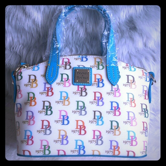Dooney & Bourke | Bags | Dooney Bourke Db75 Multi Ruby Signature ...